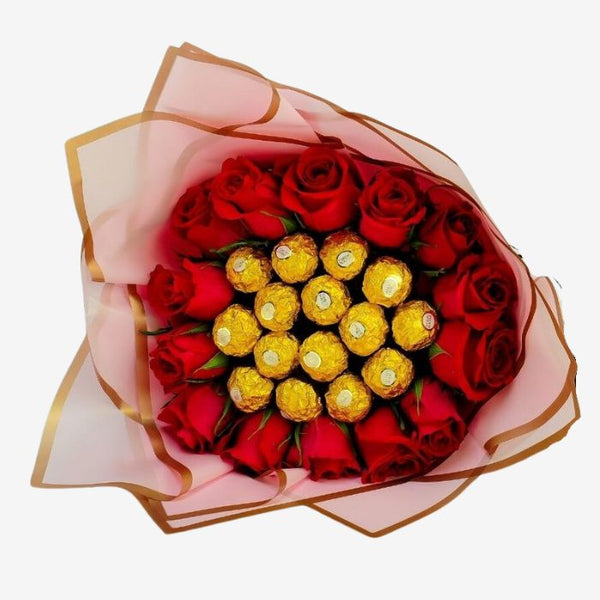 15 Red Roses | FloraKuwait.com
