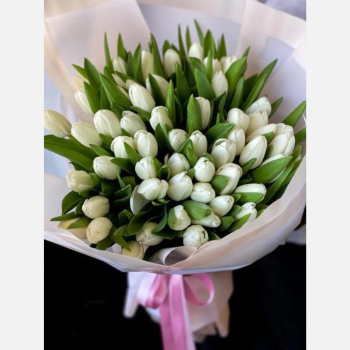 50 Luxury Tulips | FloraKuwait.com