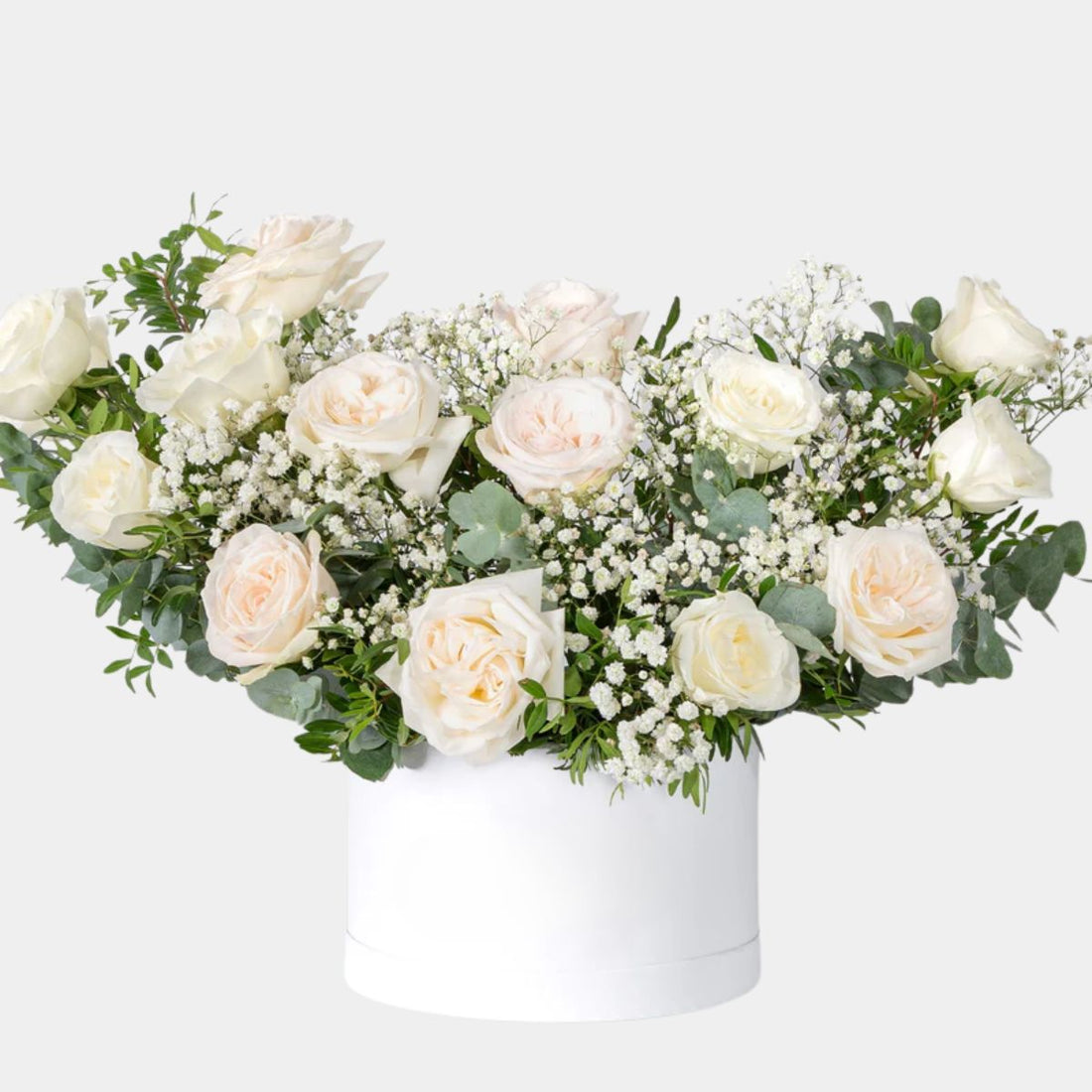 Perfect White Flower Box | FloraKuwait.com