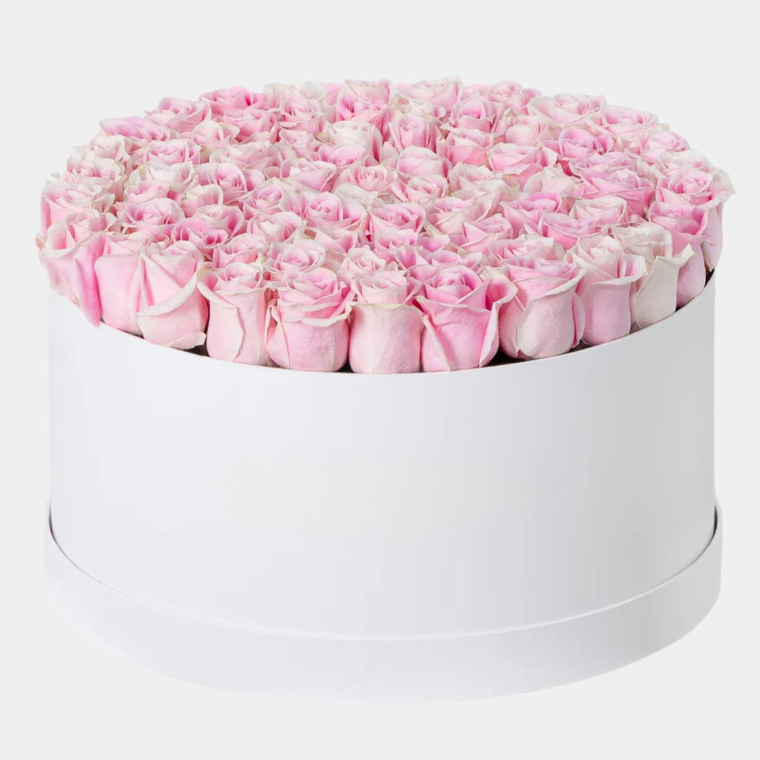 Pink Roses Flower Box | FloraKuwait.com