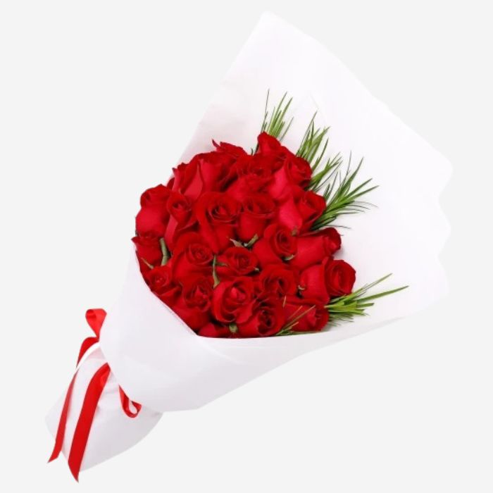 24 Rose Bouquet | FloraKuwait.com
